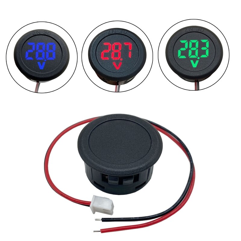 DC4-100V Two-wire Voltmeter LED Digital Display Ci... – Grandado