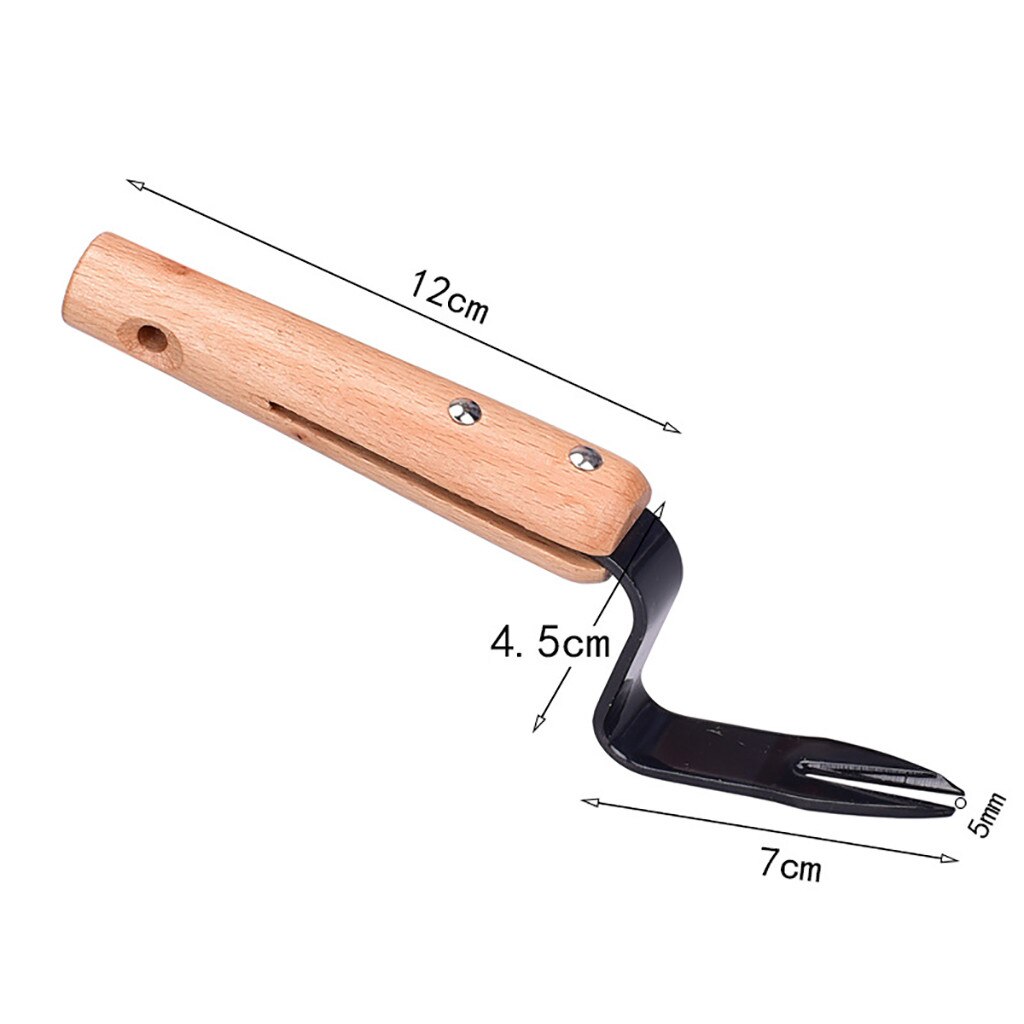 Wood Handle Stainless Steel Garden Weeder Hand Wee... – Grandado