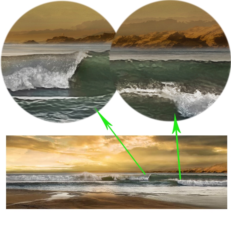 Moderne Abstrakte Landschaft Poster und Drucke Wan... – Vicedeal