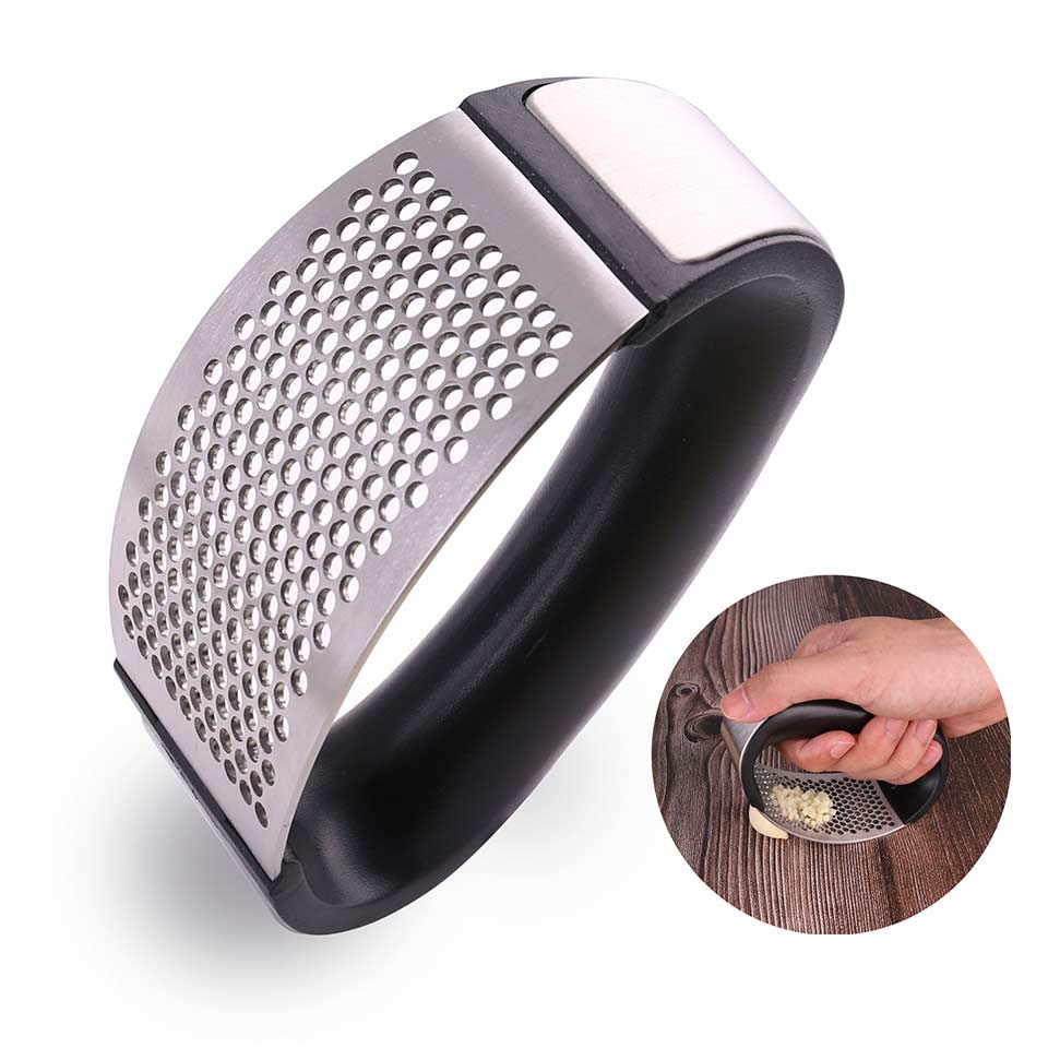 kitchen Gadgets Stainless Steel Garlic Press Manua... – Grandado