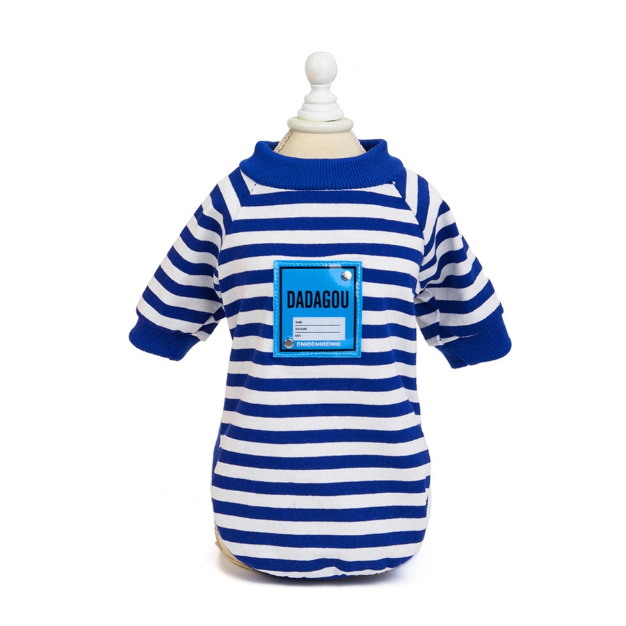 Pet Dog Clothes Coat Summer Stripe 100% Cotton Clo... – Vicedeal