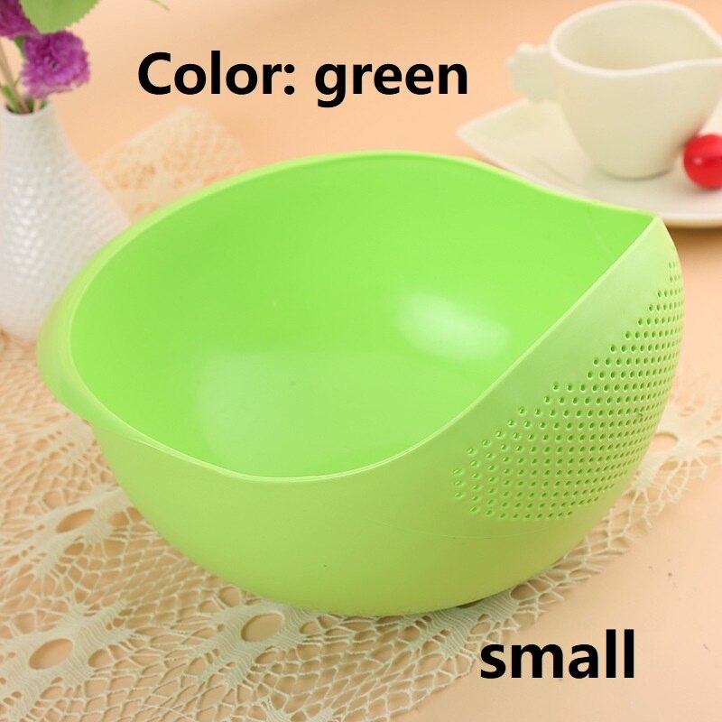Kitchen Washing Rice Filter Fruit Draining Basket ... – Grandado