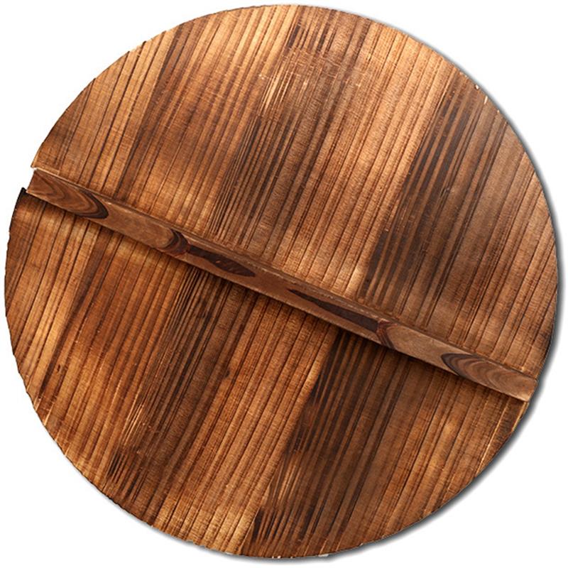 Anti-Brandwonden Anti-Overflow Massief Hout Pot De... – Grandado