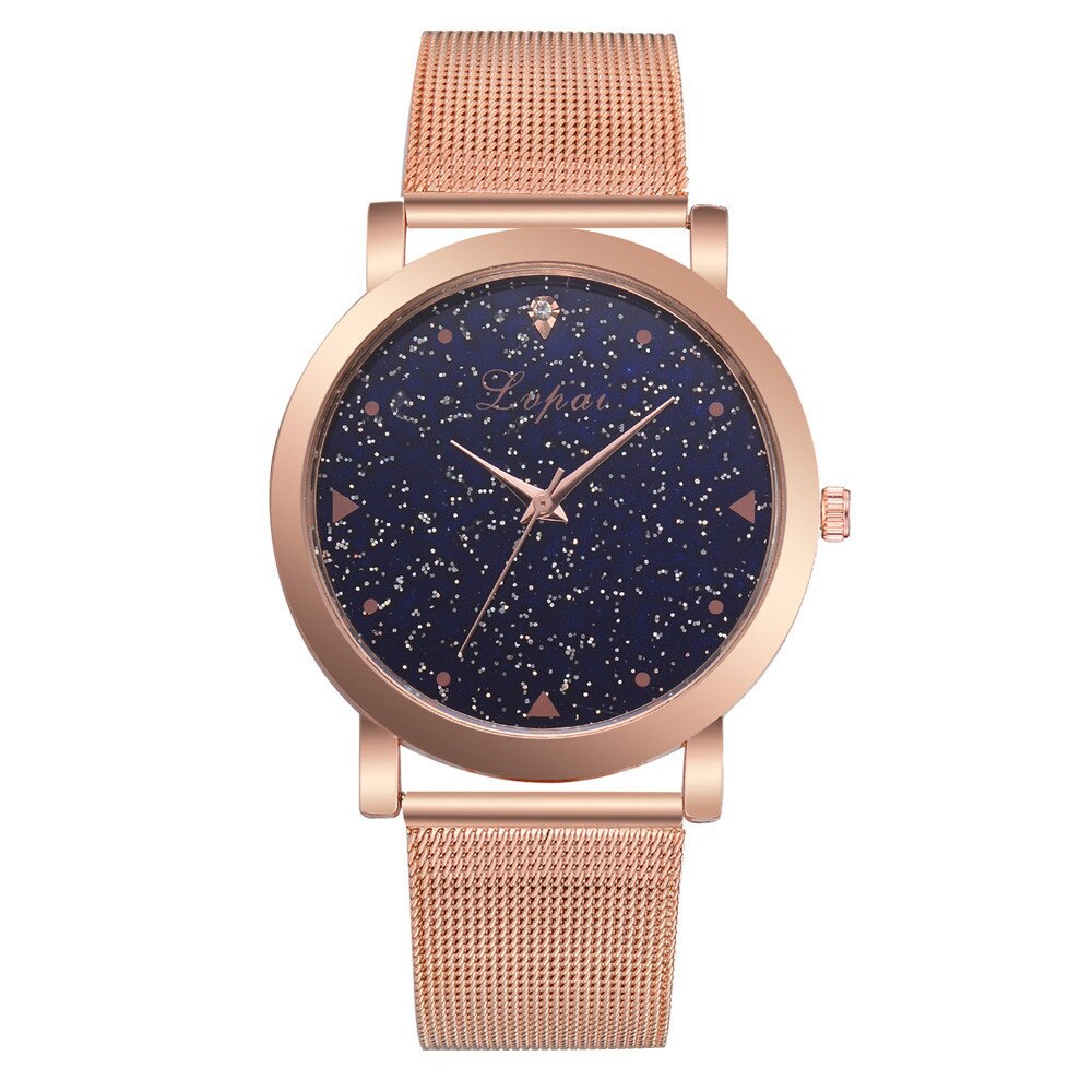 Women's Star Quartz Watch Casual Quartz Net with Q... – Grandado