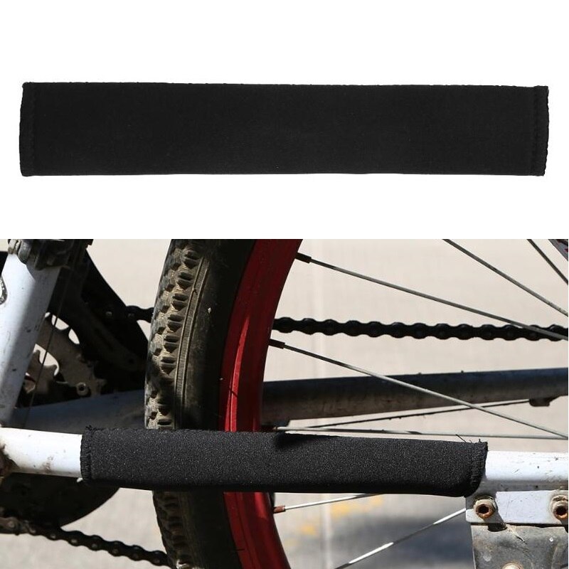 Zwarte Fiets Chain Protector Fiets Frame Chain Sta... – Grandado