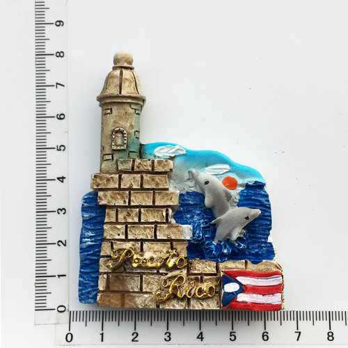 Puerto Rico 3D Magnetic Refrigerator Stickers San ... – Grandado
