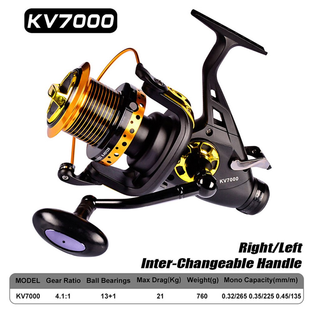 KV3000-KV8000 double unloading force fish reel Sea... – Grandado