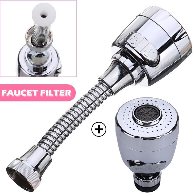 Water Saving Faucet Extender 360 Degree Rotatable ... – Grandado