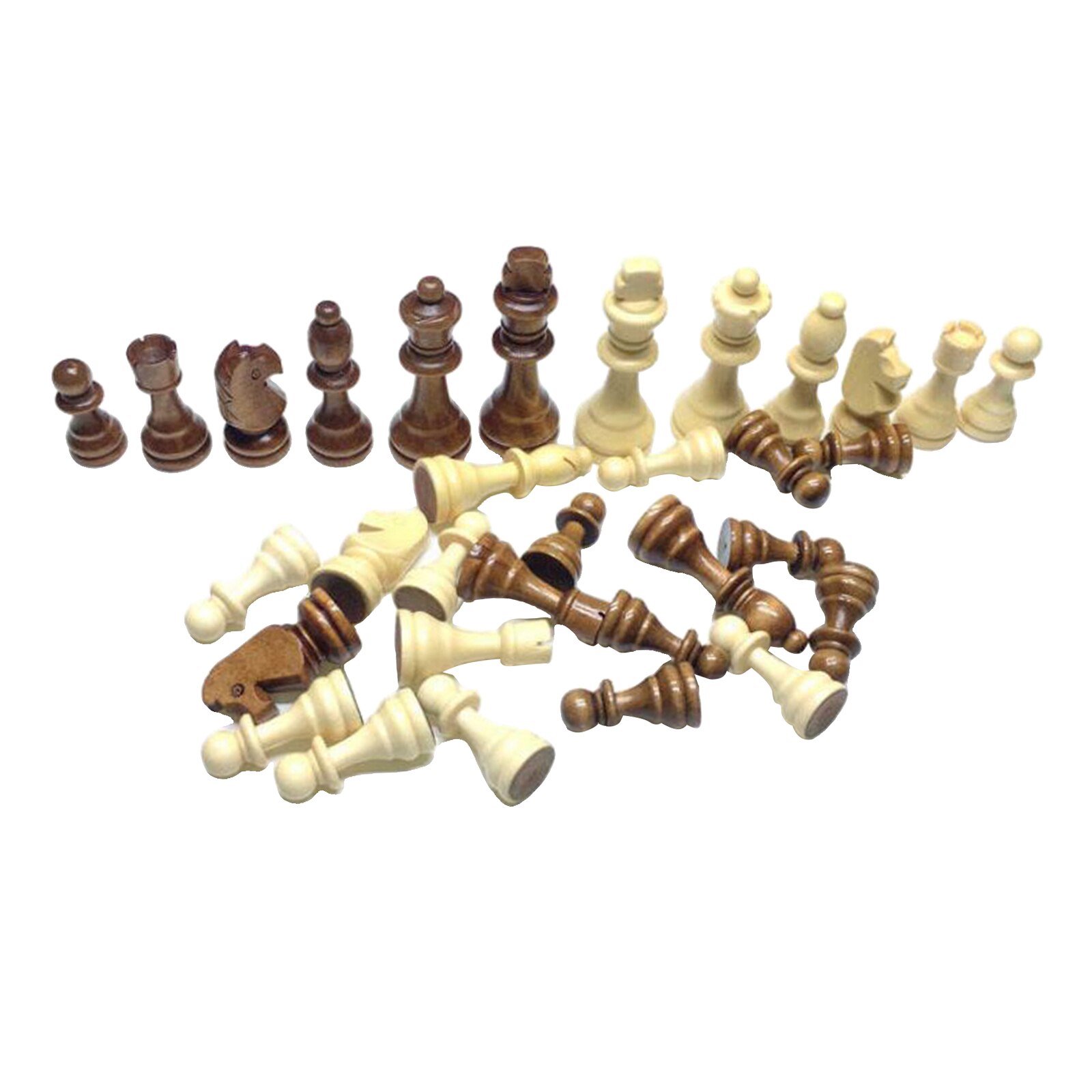 Chess Pieces Wooden Replacement Chess Figures Ches... – Grandado