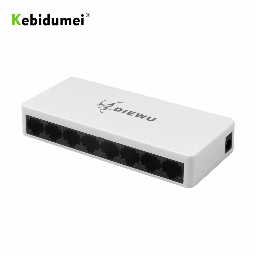 kebidumei High Performance Mini 8 ports Network Sw... – Grandado