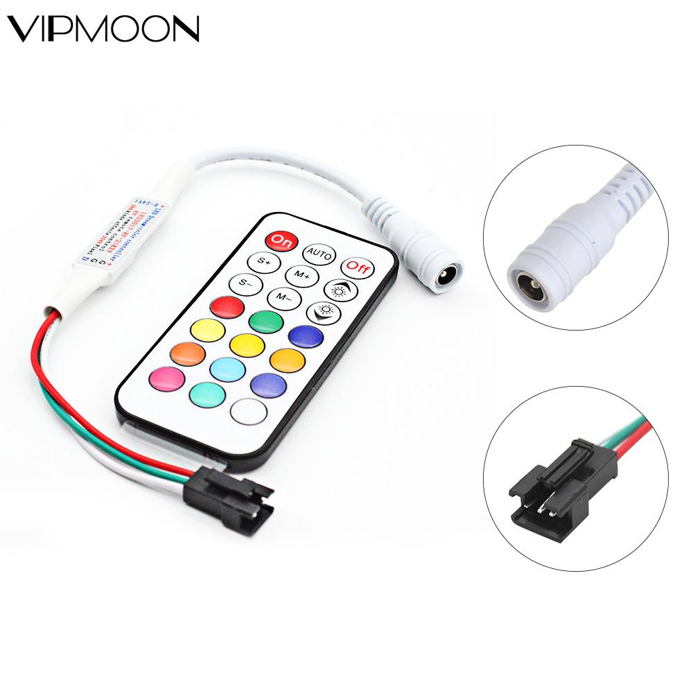 21-Schlüssel Drahtlose RF Regler Magie RGB LED Regler DC 5V-24V Mit Fernbedienung Mini smd Für ...
