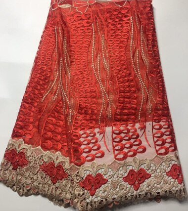 Kongeblå rhinestones brodert tyll blondere stoff t... – Grandado