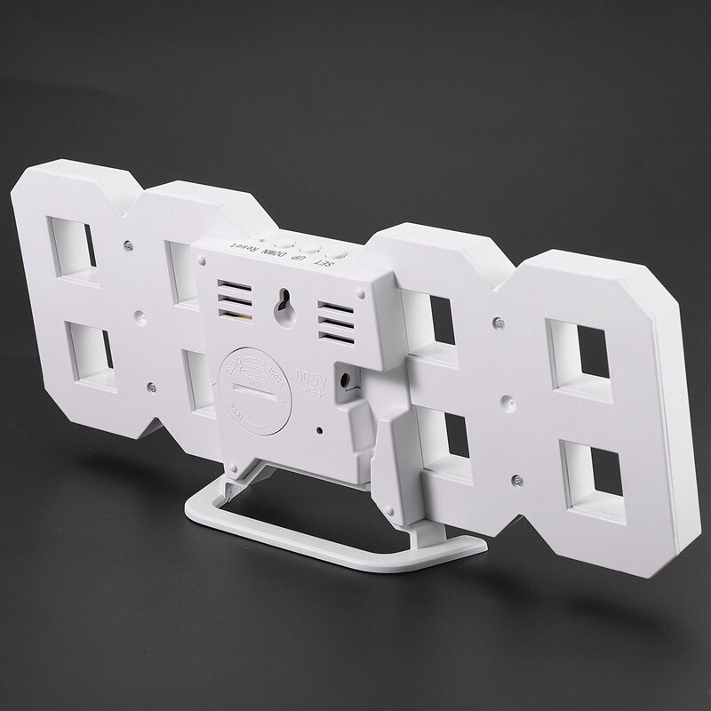 8 Shaped Usb Digital Table Clocks Wall Clock Led T... – Grandado