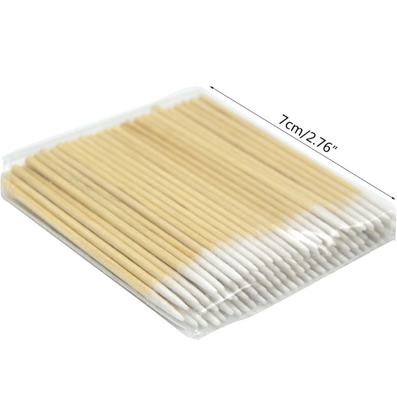 100pcs/pack Disposable Ultra Small Swab Cotton Bud... – Vicedeal