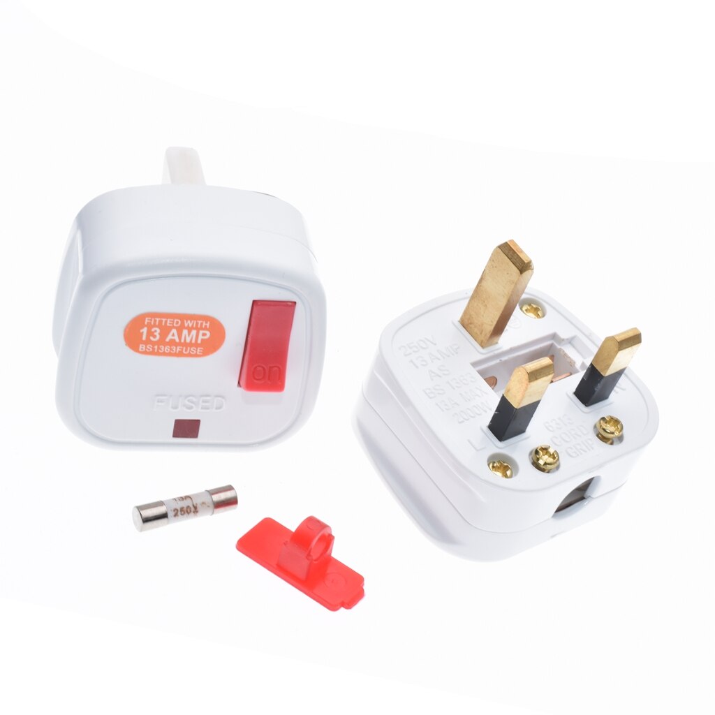 Malaysia, Singapore, UK, Ireland,HK Rewireable Plu... – Grandado