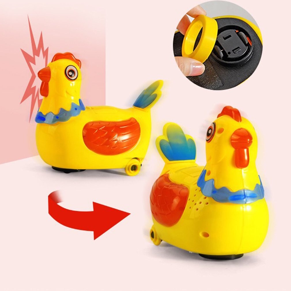 Laying Eggs Chicken Battery Operated Toys Figure A... – Vicedeal