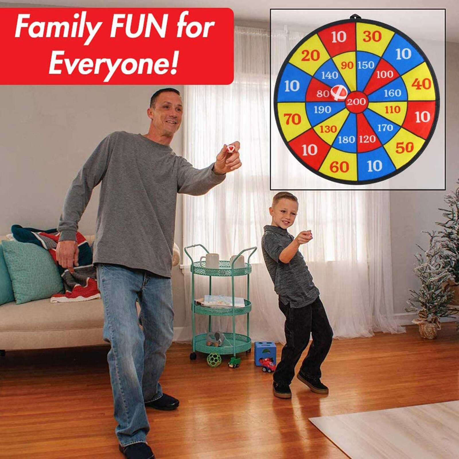 S/M/L cloth children's target sticky target ball d... – Grandado
