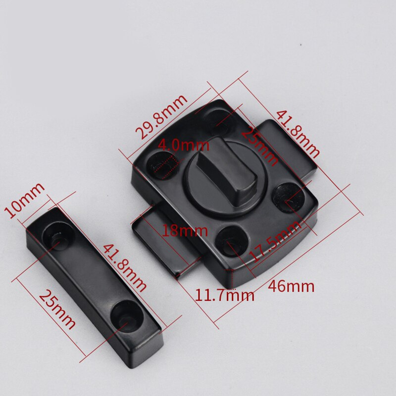 Door Lock Metal Hook Latch Lock Toilet Doors Right... – Grandado