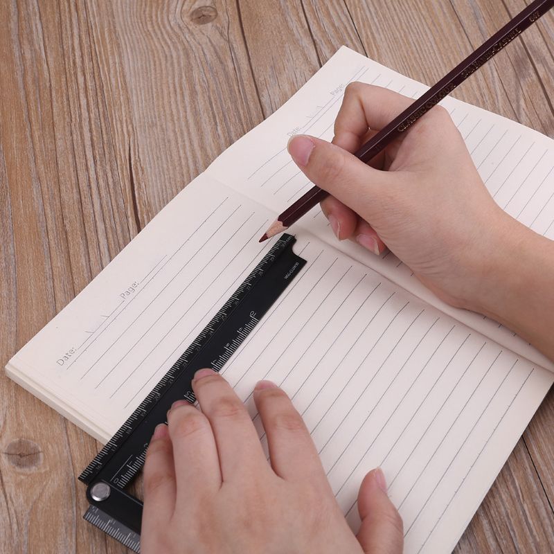 Aluminum Alloy Foldable 15cm-30cm Ruler Simple 90 ... – Vicedeal