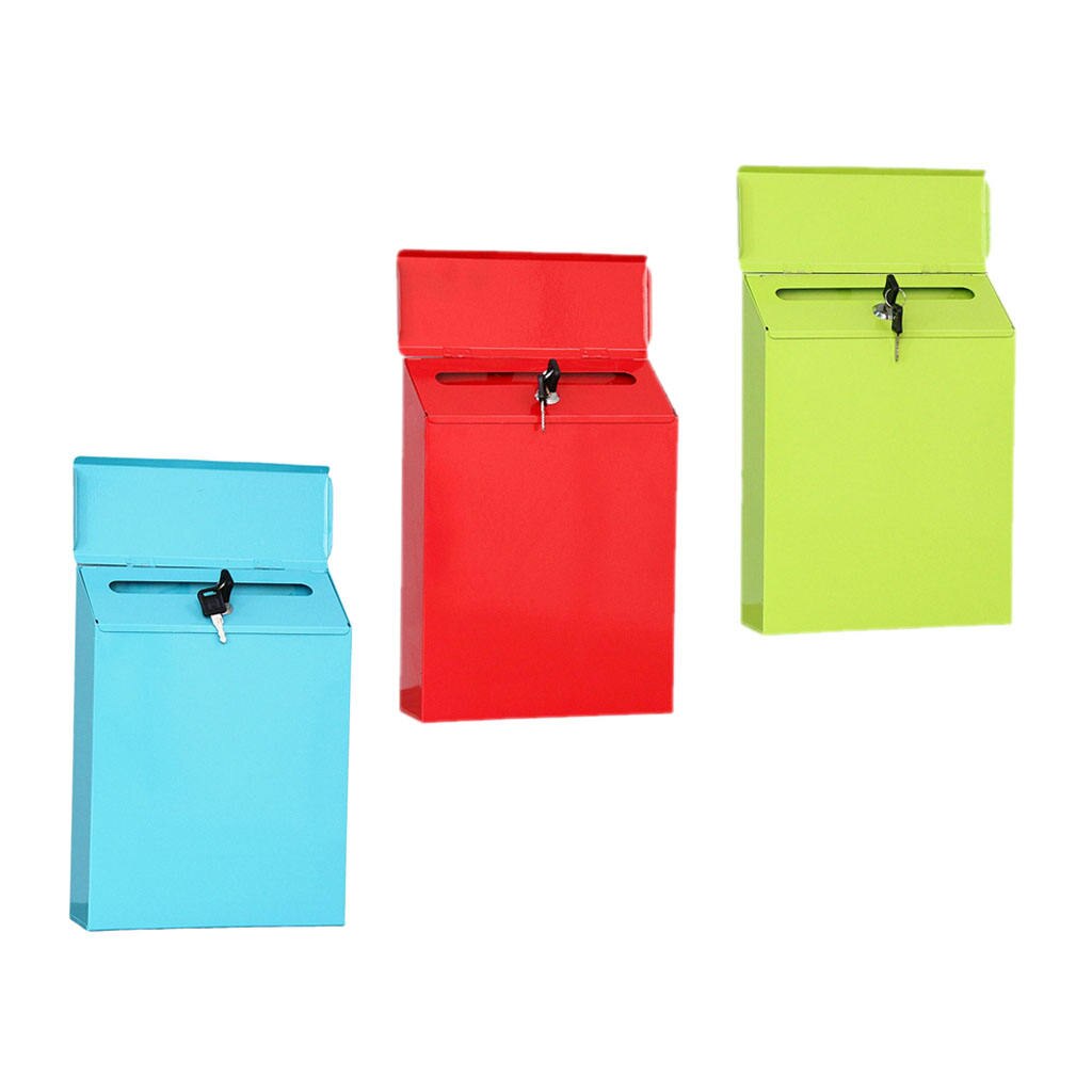 Mailbox Locking Wall Mounted Comment Box Payments – Grandado