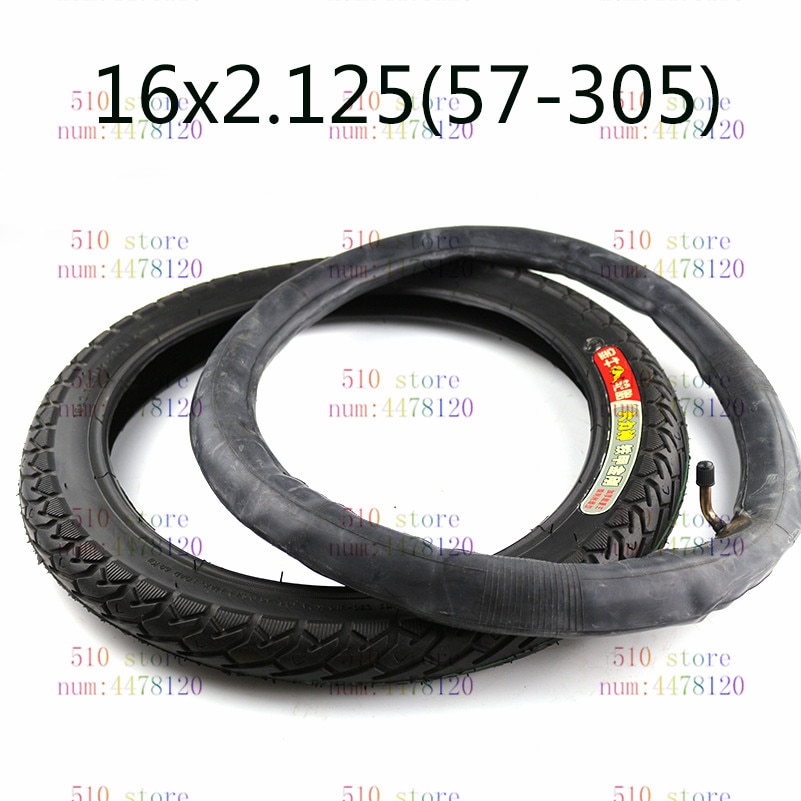 Elektrische Fiets Banden 16X2.125 Inch Elektrische... – Grandado