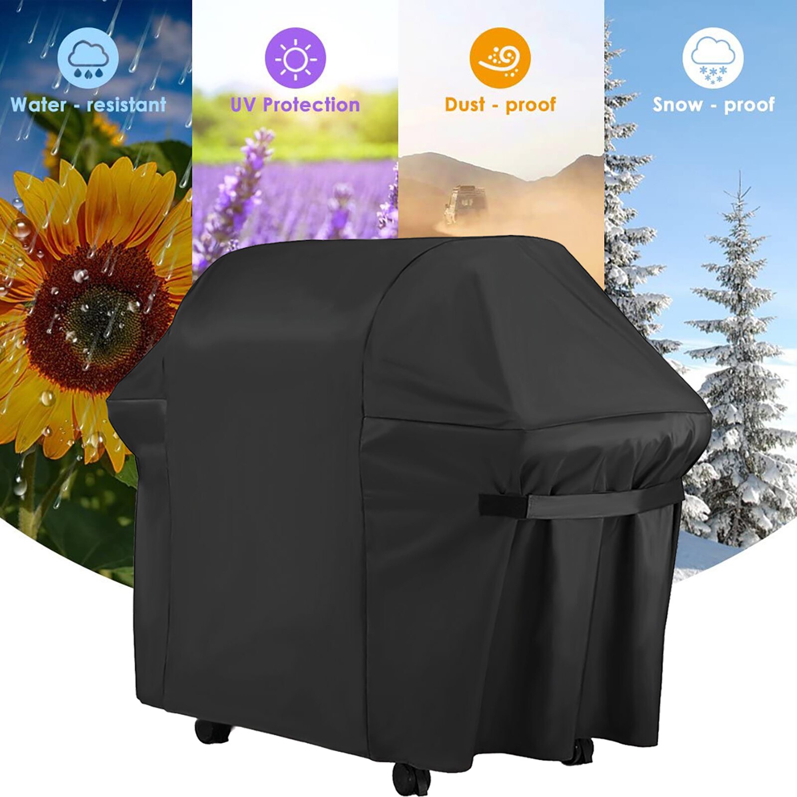 Waterproof BBQ Grill Barbeque Cover Outdoor Rain G... – Grandado