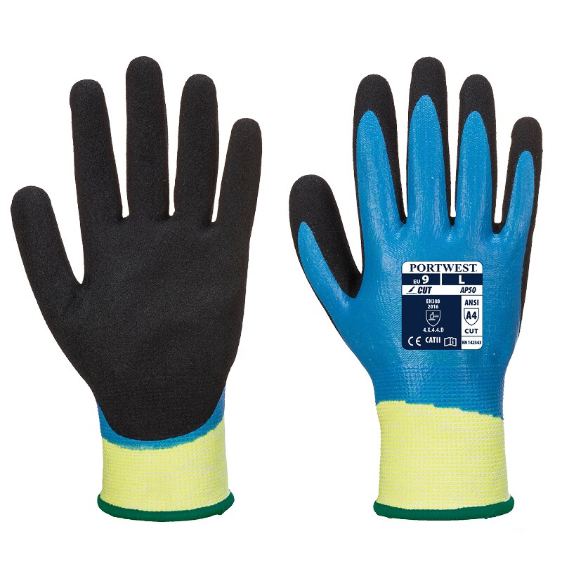 Portwest Anti Cut Nitrile Glove Full Coated Anti O... – Grandado