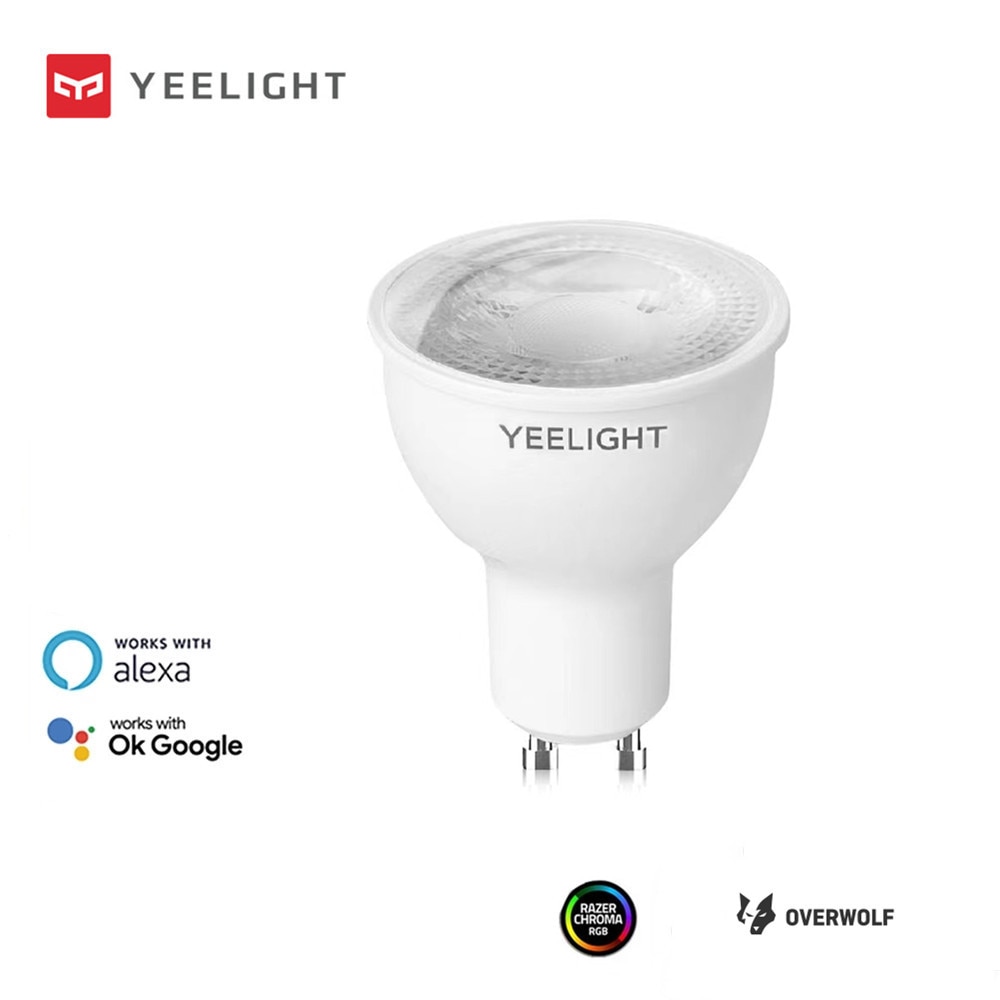 Yeelight YLDP004 AC 200-240V 4.8W GU10 2700K White... – Grandado
