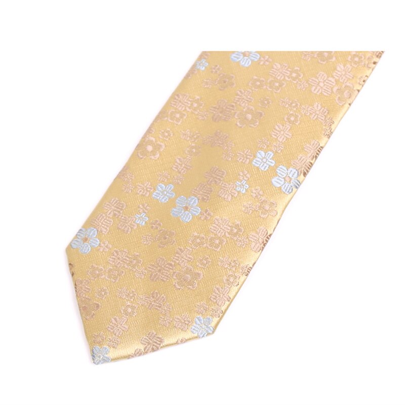 Luxury Jacquard Tie Gold 6CM Ties For Men Business... – Grandado