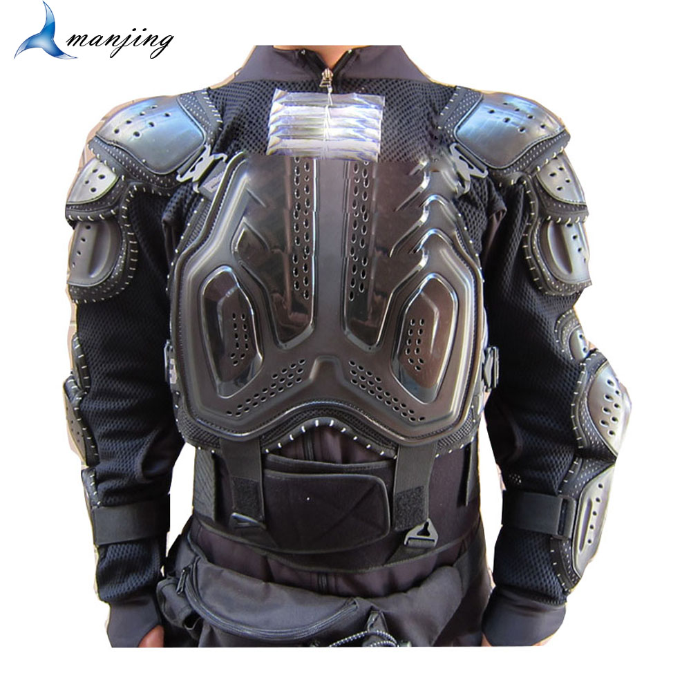 Full Black Motocross Full Body sports Racing armor... – Vicedeal