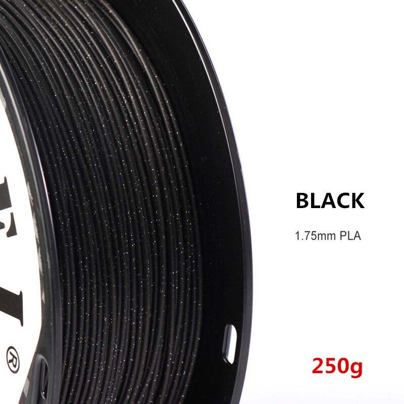 PLA Crystal Black 1.75 mm 1Kg /500g / 250g 3D Prin... – Vicedeal