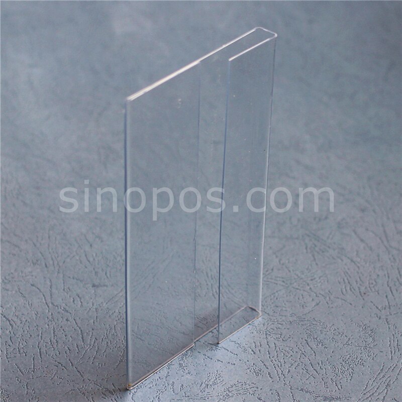 Hook On Shelf Talker PVC, covered face sign displa... – Grandado