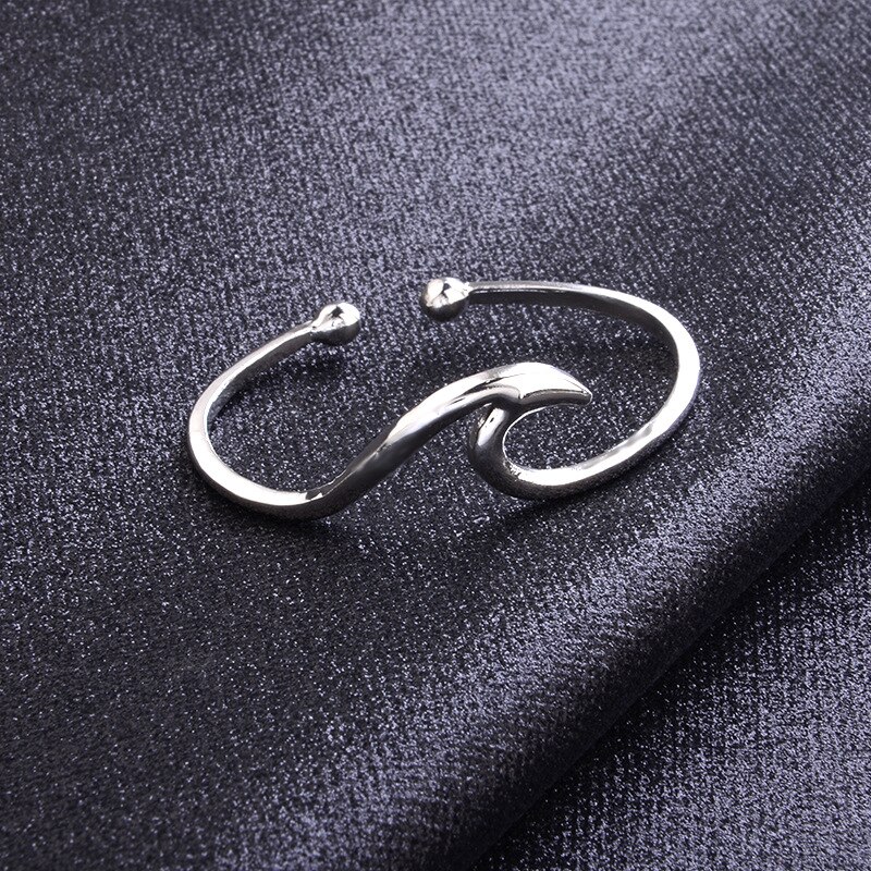 Eenvoudige Beach Seaside Metalen Sea Wave Opening ... – Grandado