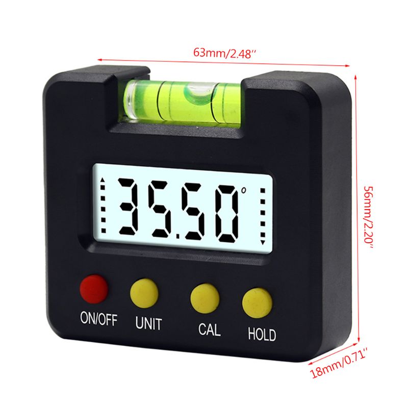 Magnetic Horizontal Bubble Angle Meter Digital Dis... – Vicedeal