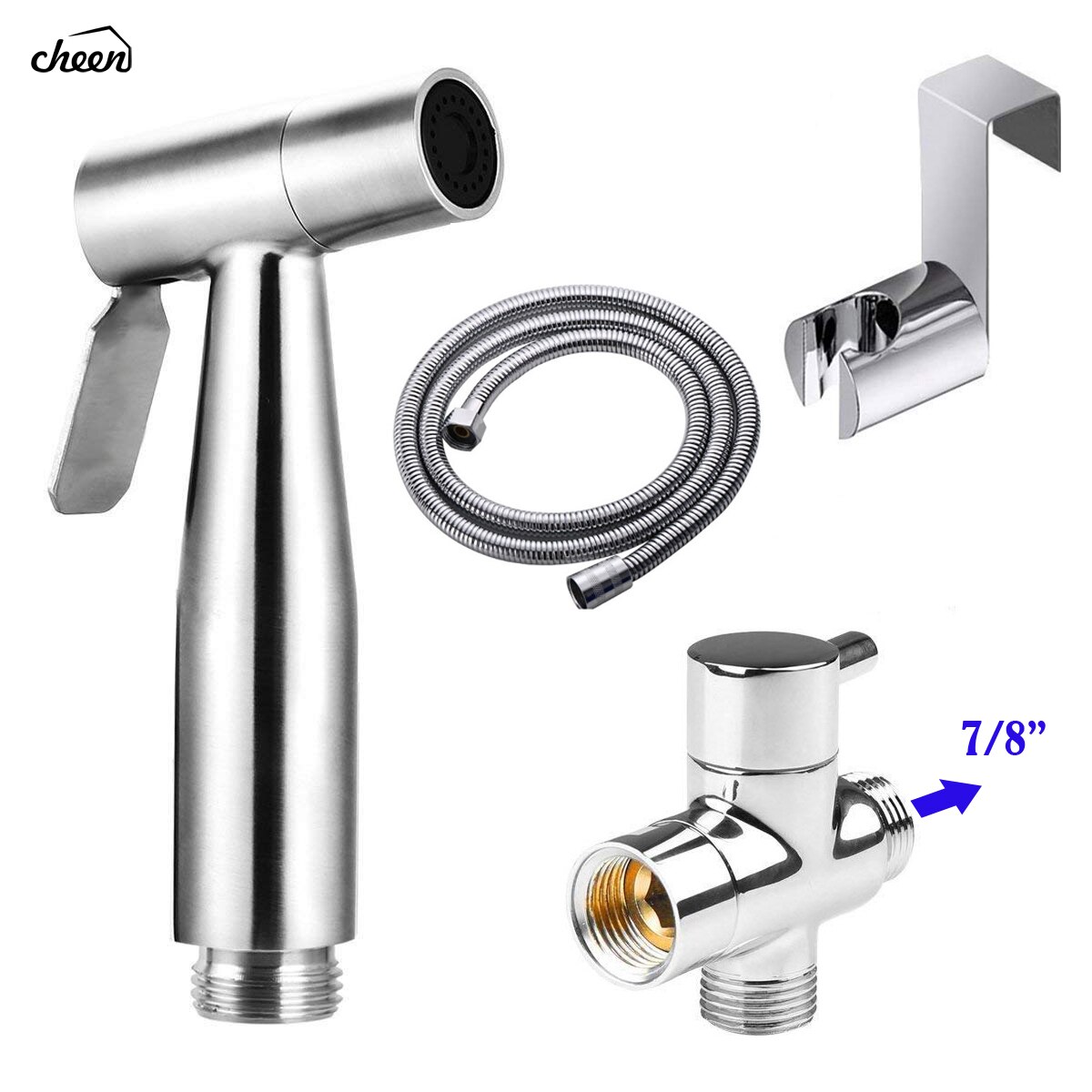 Toilet Handheld Shattaf Bidet Sprayer Stainless St... – Vicedeal