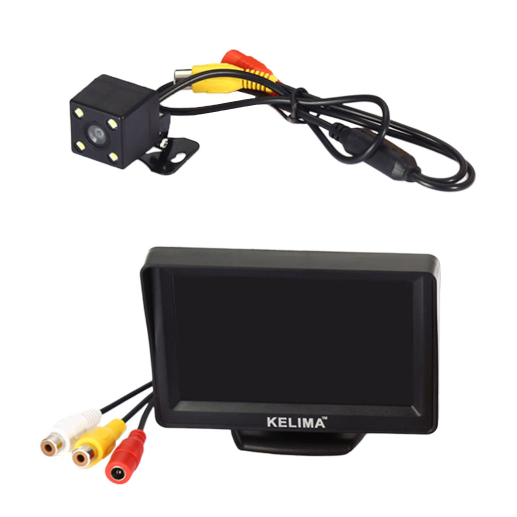4.3" Car LCD Display Monitor 120 Degree Water... – Vicedeal