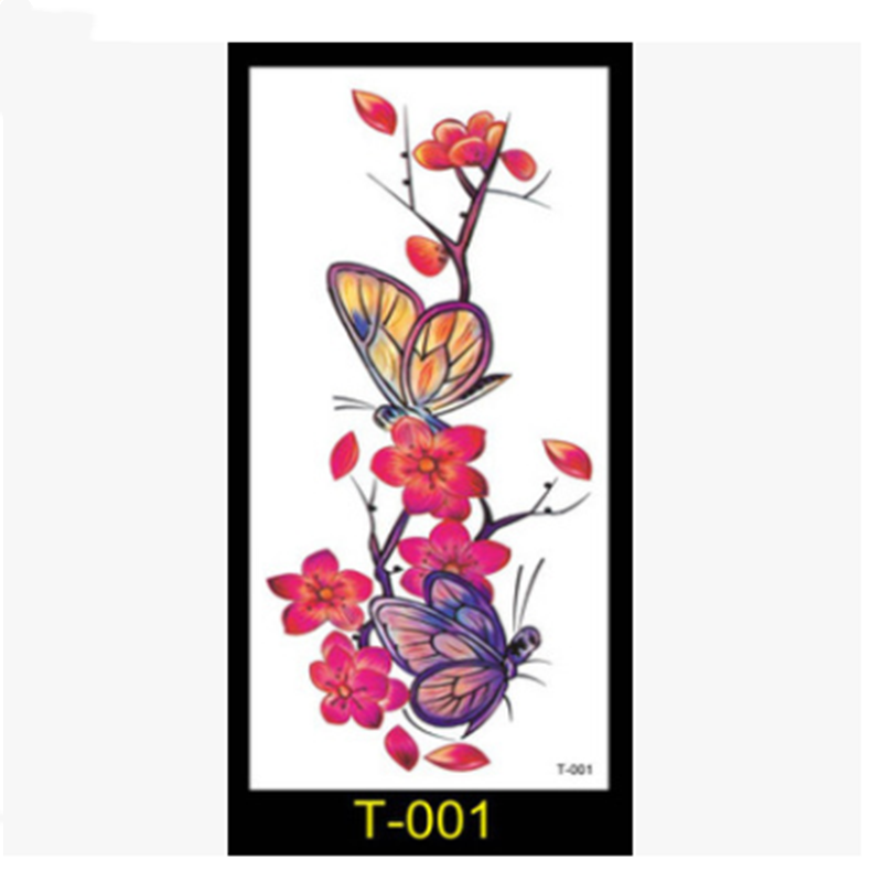 Girls Original Photo Flower Waterproof Temporary T... – Grandado