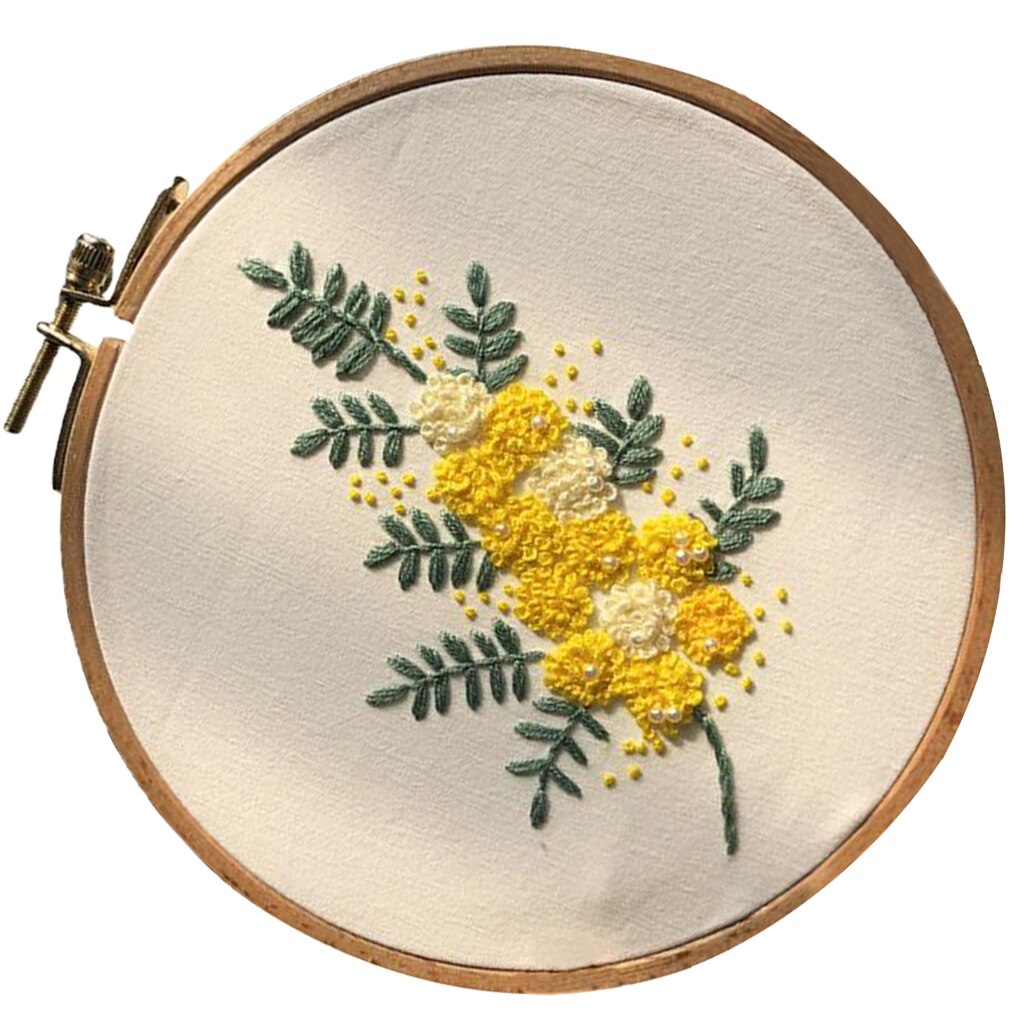 Cross Stitch Stamped Embroidery Kit with Embroider... – Grandado