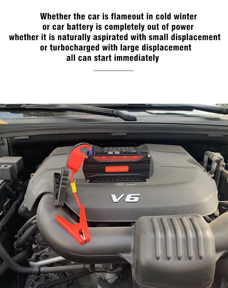 Super Power D8/D5 Car Jump Starter Power Bank Batt... – Grandado