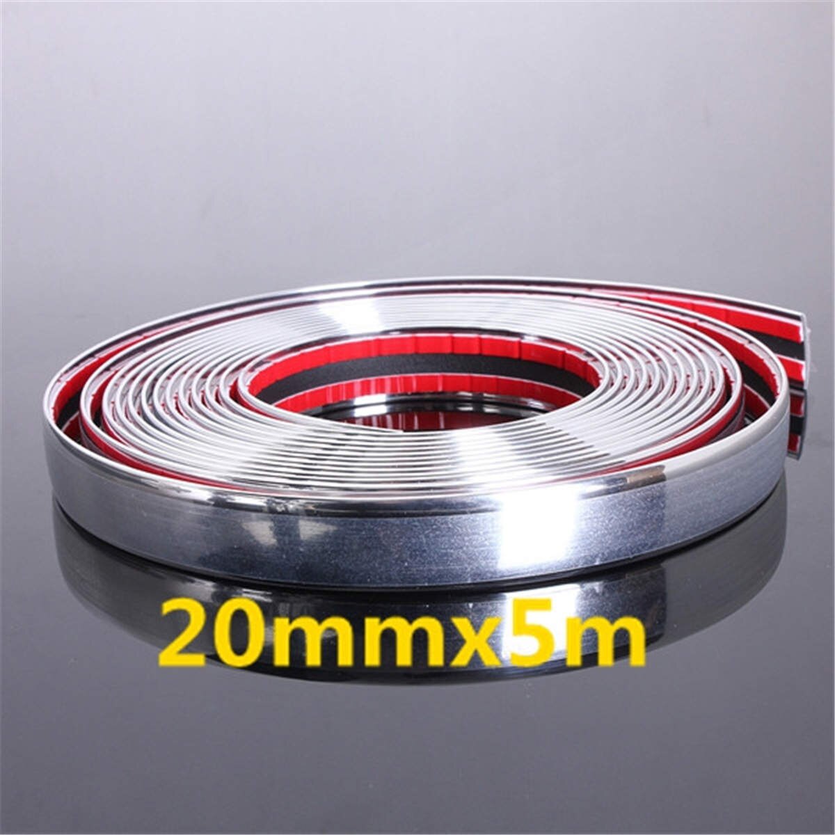 20 mmx 5m chrome car styling molding strip trim se... – Grandado