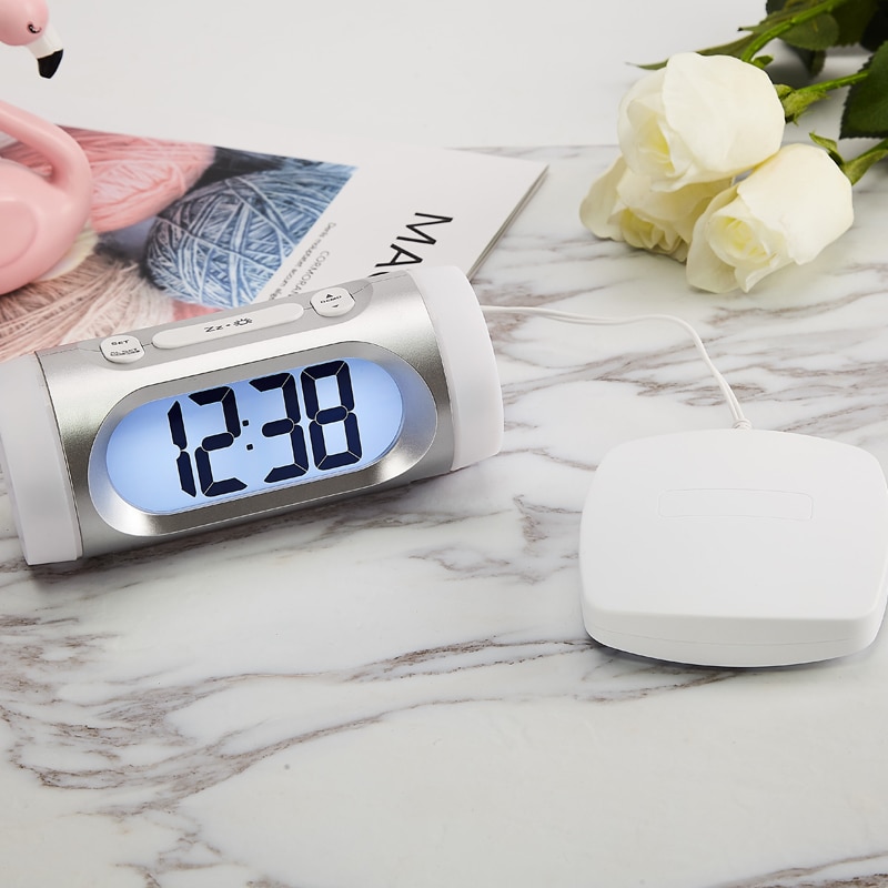 LCD Electronic Clock Vibration Alarm Sound Adjusta... – Grandado