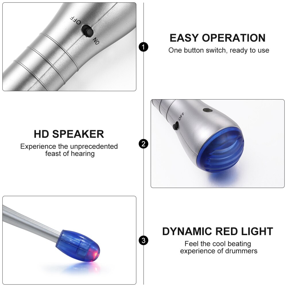 ROSENICE paire de battements de rythme électrique ... – Grandado