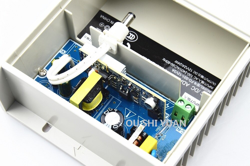CCTV Power Supply AC110V-220V DC12V 2A For CCTV Se... – Grandado