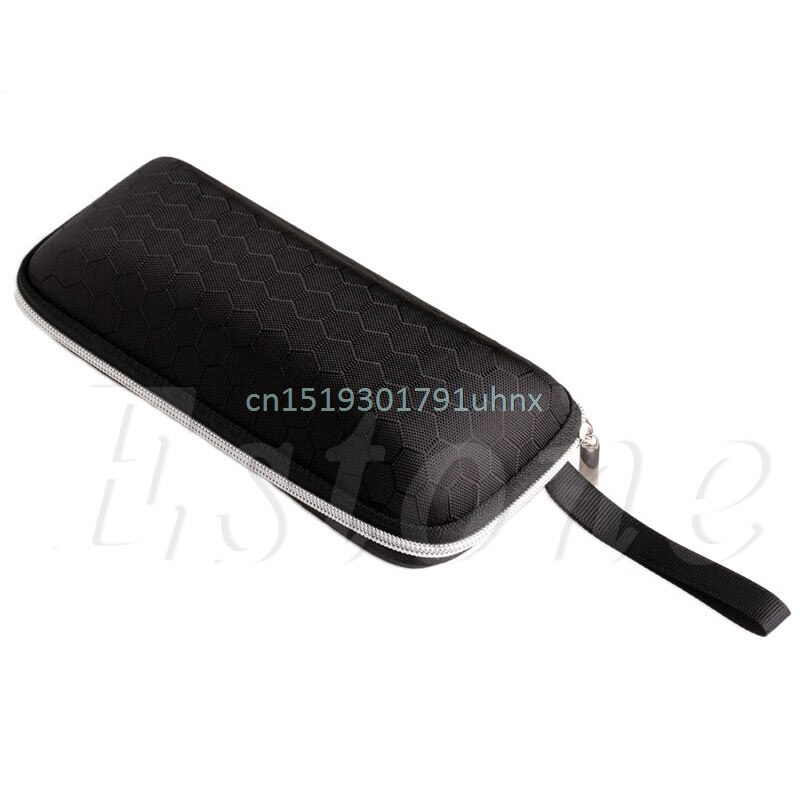 Rectangle Grid Zipper Eye Glasses Case Hard Eyewea... – Grandado
