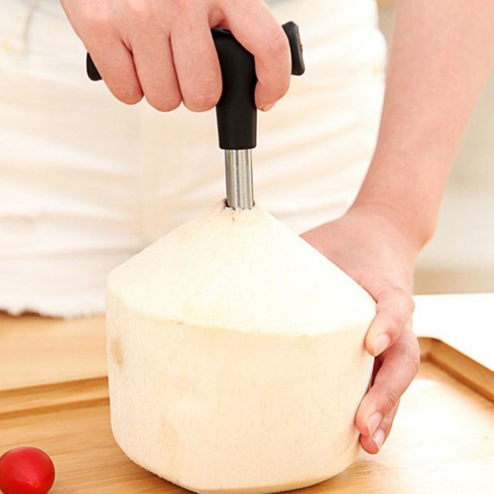 Black Coconut Opener Tool Coco Water Punch Tap Dri... – Grandado