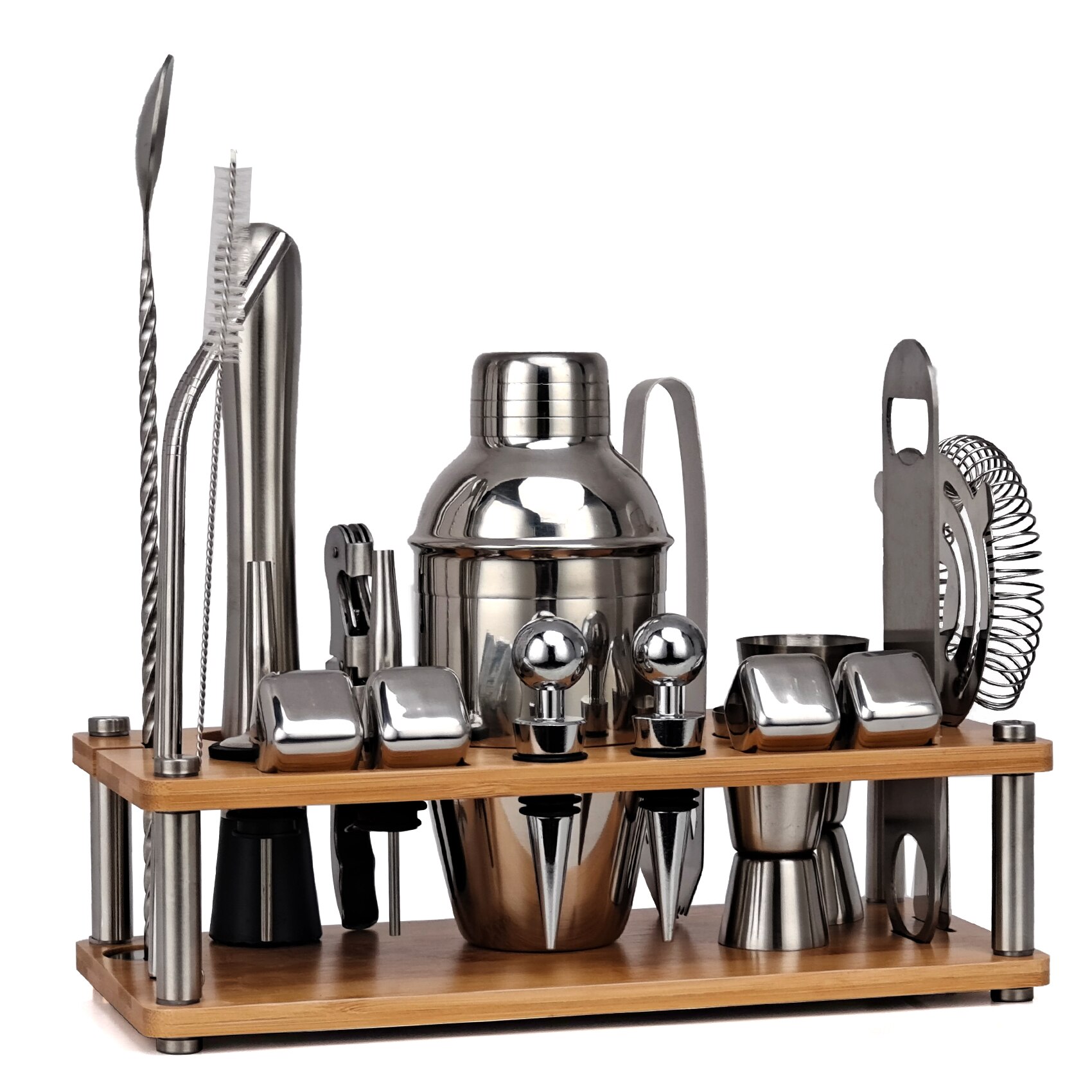 Kit de Bar, ensemble de Shaker à Cocktail de 21 pi... – Grandado