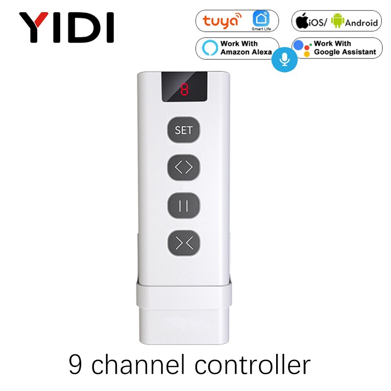 Wifi RF433 Touch Smart Curtain Switch Tuya Voice R... – Grandado