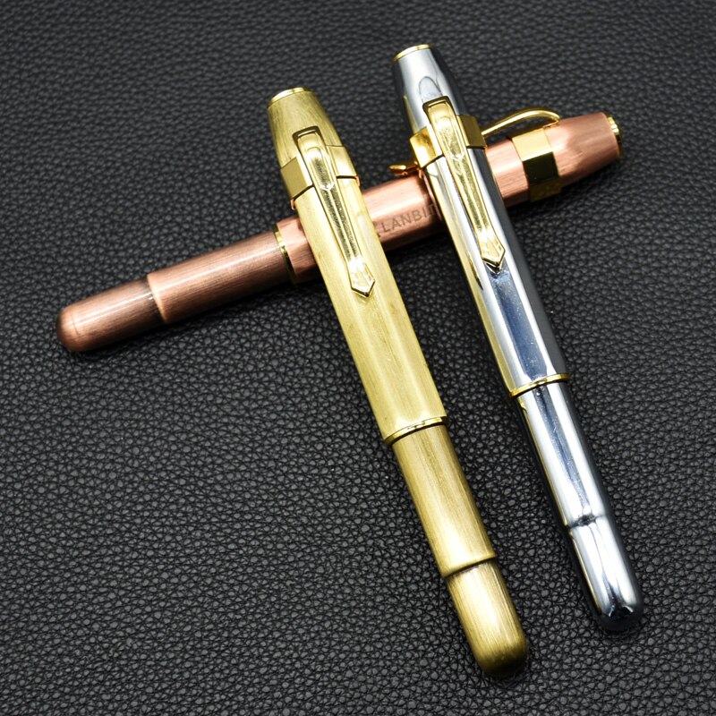 12Pcs Brass Metal Ink Fountain Pen Office Business... – Grandado