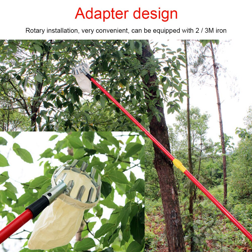 1pc Metal Fruit Picker Gardening Fruits Collection... – Vicedeal