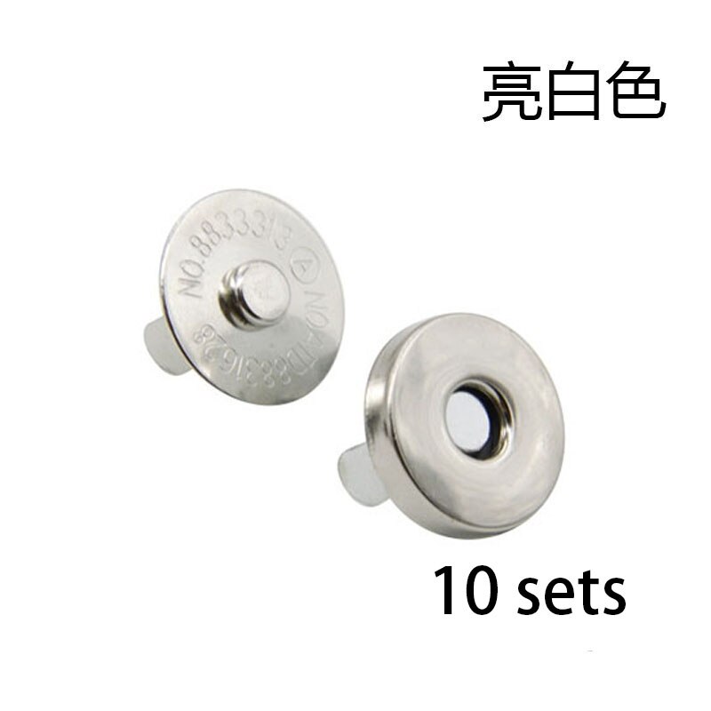 10sets Magnetic Snap Fasteners Wallet Button Clasp... – Vicedeal
